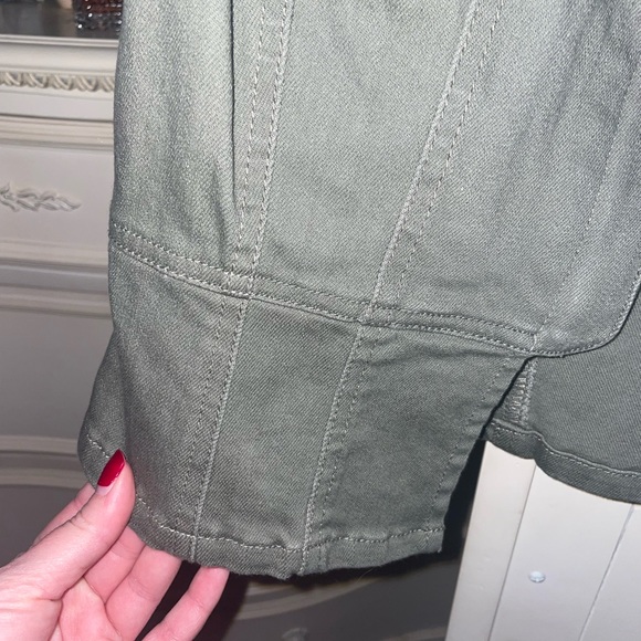 BCBGeneration | Jackets & Coats | Nwt Bcbgeneration Green Army Denim ...